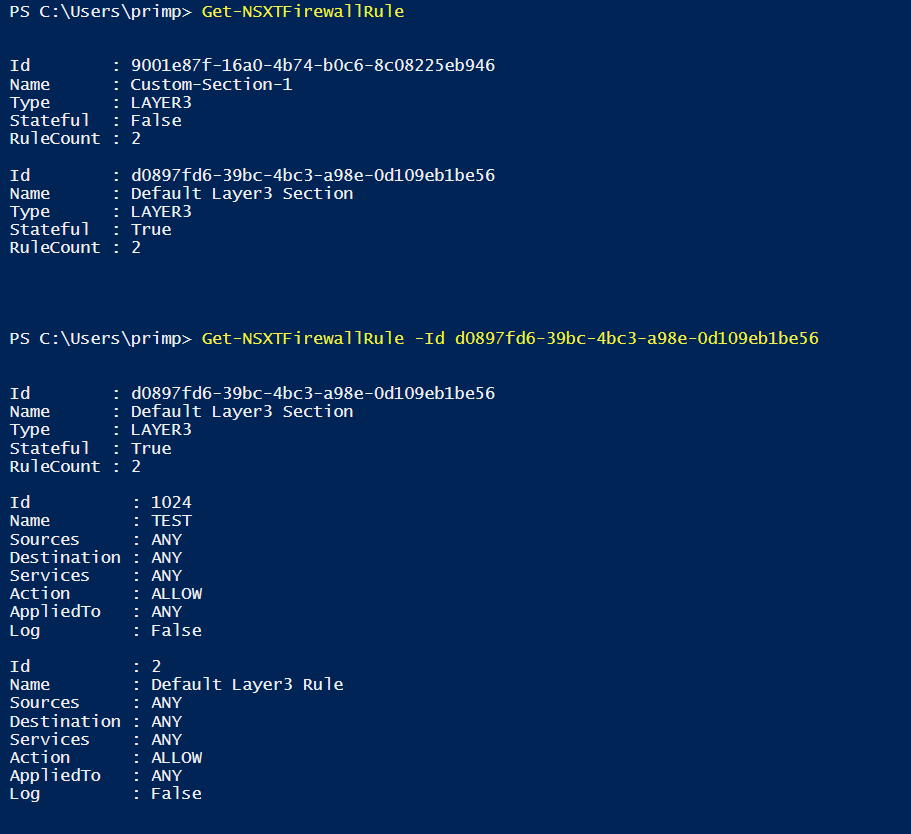 NSX-T PowerCLI community module