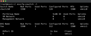 How to manually clean up a Distributed Virtual Switch (VDS) on an ESXi host?